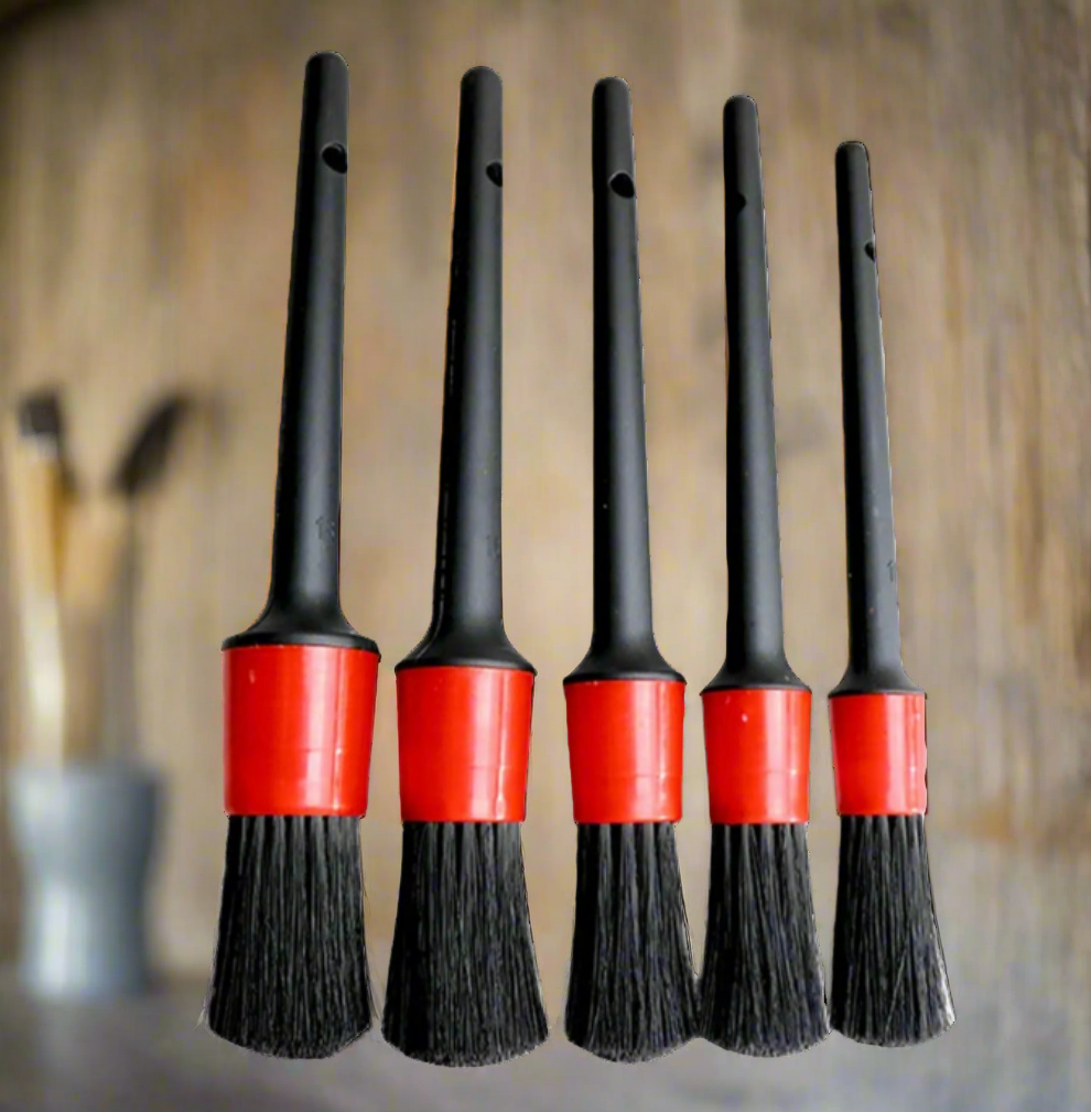 Detail Brushes - 5 Pack – Fleetpro Australia